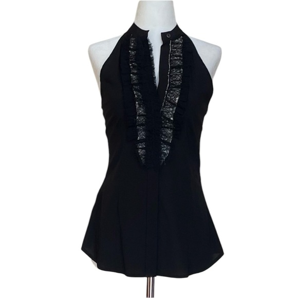 BCBGMaxAzria | Tops | Bcbg Maxazaria Silk Halter Top | Poshmark